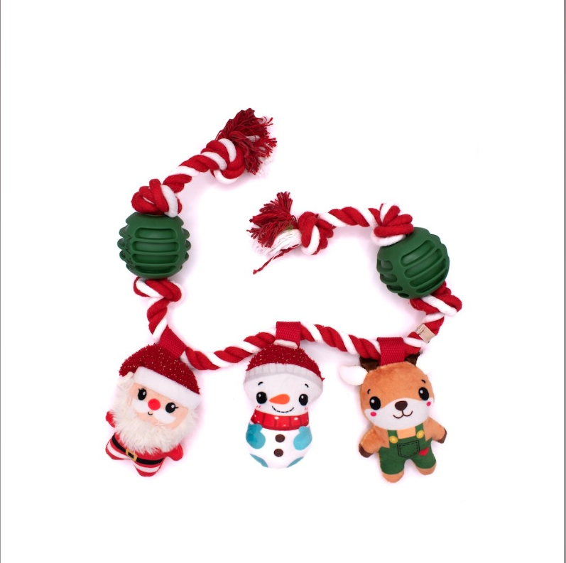 Great&Small Santa & Friends - Garland – Funky Paws Co